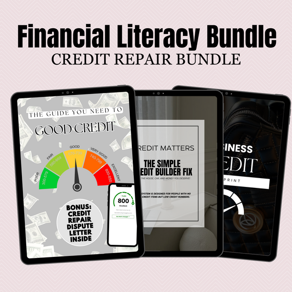 Financial Literacy Bundle | Credit Building | PLR – Divine Digital ...
